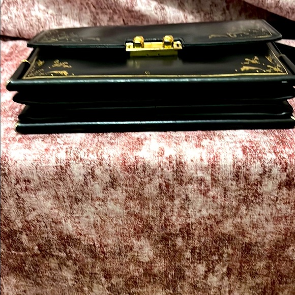 Michelangelo | Bags | Vintage Michelangelo Florence Italy Black Kelly ...
